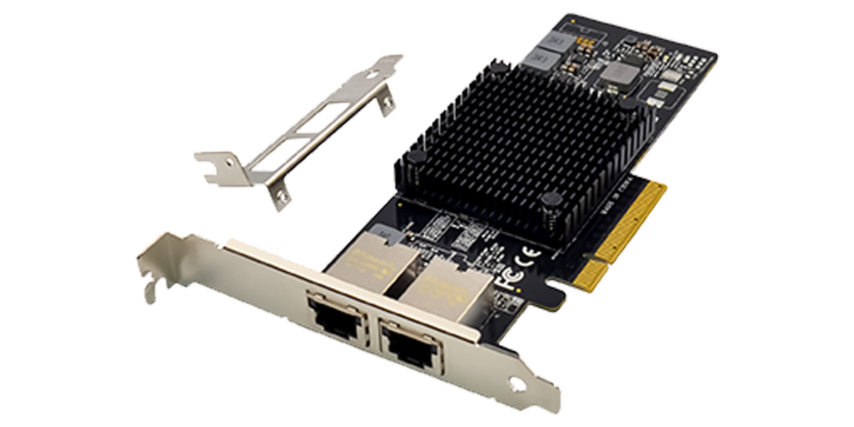 Intel® X550-AT2 alternative Intel X550-T2 NIC PCIe 3.0 x8 Dual Port ...