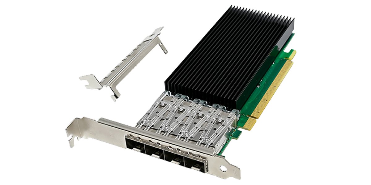 Intel E810 based NIC PCIe 4.0 x16 Quad Port 25GbE Open SFP28 – ATGBICS